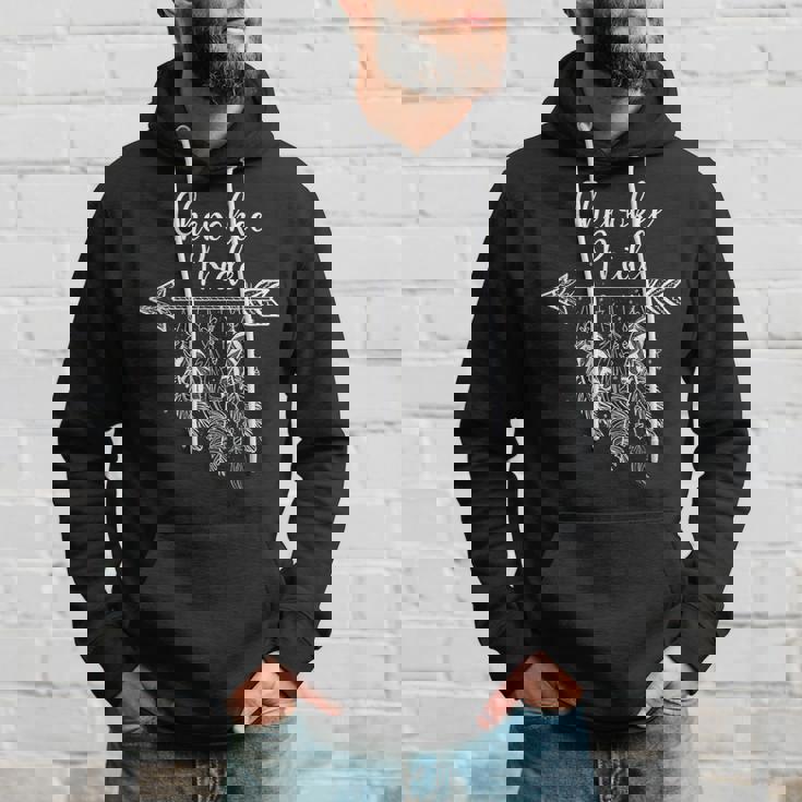 Cherokee Pride Native American Indigenous Tribe Headdress Hoodie ...