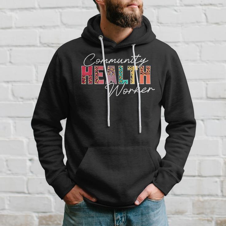 Community Health Worker Appreciation Leopard Hoodie | Mazezy