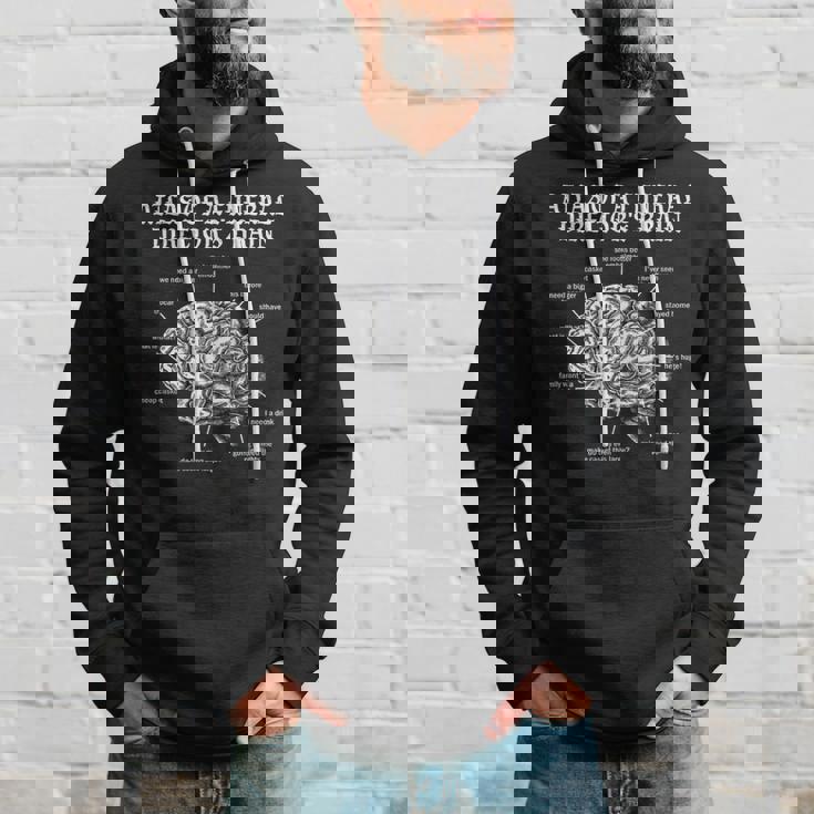 Funeral Director Embalm Embalming Death Dead Brain Hoodie - Monsterry