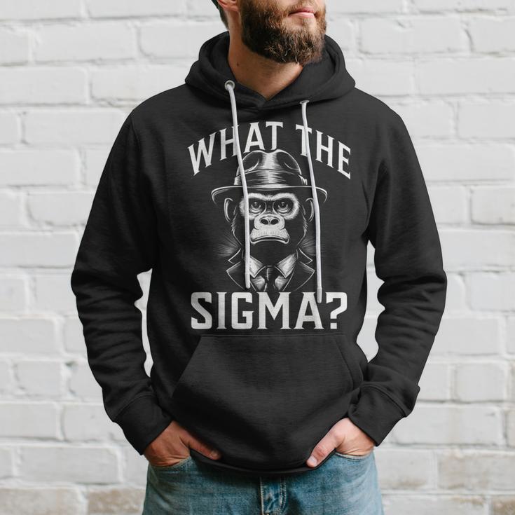 Ironic Meme Quote What The Sigma Meme Hoodie | Mazezy