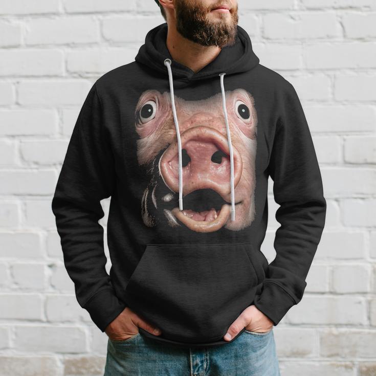 Pig Face Meme Big Troll Hog Piggy Face Hoodie | Mazezy