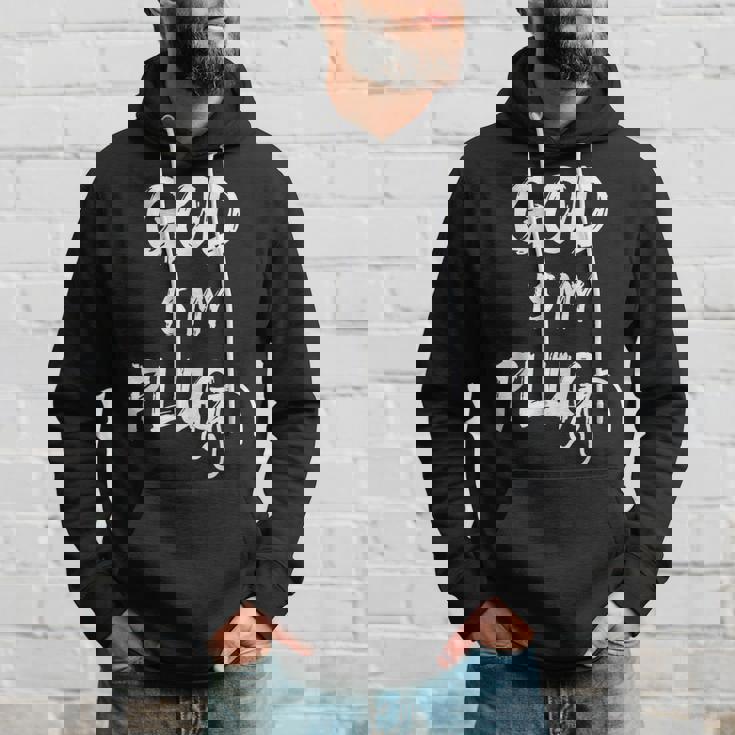 God Is My Plug Saying Is The Source Of Jesus Love Faith Hope Hoodie ...