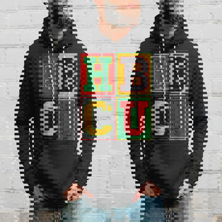 Hbcu Block Letters Grads Alumni African American Hoodie - Monsterry