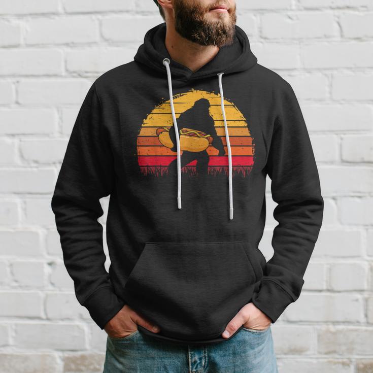 Hot Dog Bigfoot Legend Hotdog Sausage Frankfurter Wiener Hoodie ...