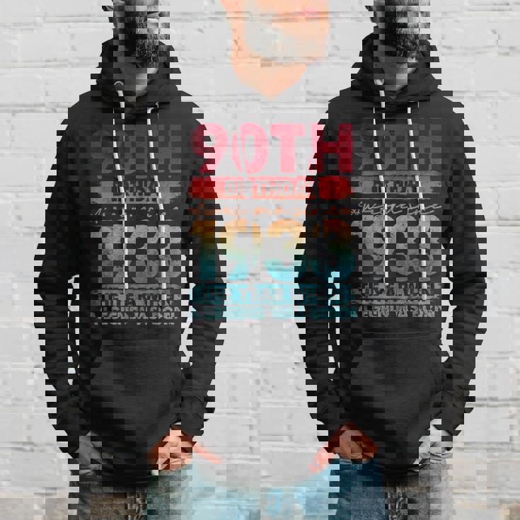 Vintage 1933 90 Year Old Limited Edition 90Th Birthday Hoodie - Monsterry