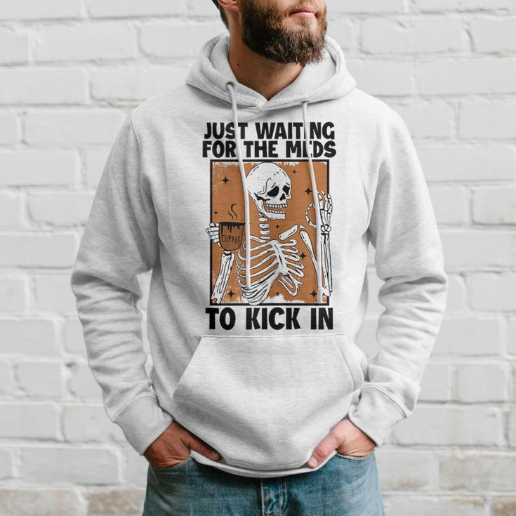Just Waiting For The Meds To Kick In Spoonie Disabled Hoodie | Mazezy