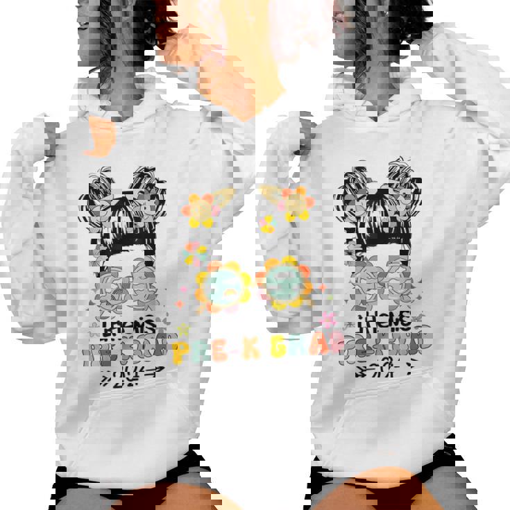 Little Miss Pre-K Grad Graduation 2024 Kid Girls Groovy Prek Women T ...