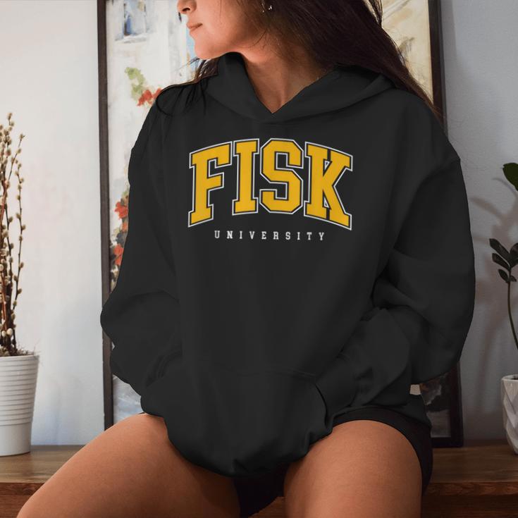 Fisk University Retro Women Women Hoodie - Seseable