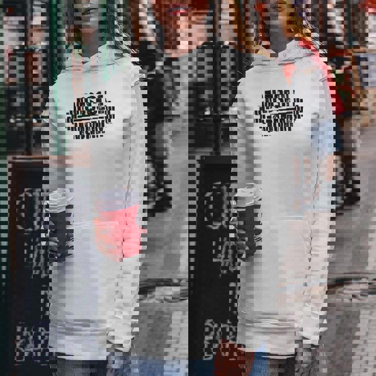 Muscle Mommy Weightlifter Mom Cute Mother Mama Gym Women Hoodie - Monsterry