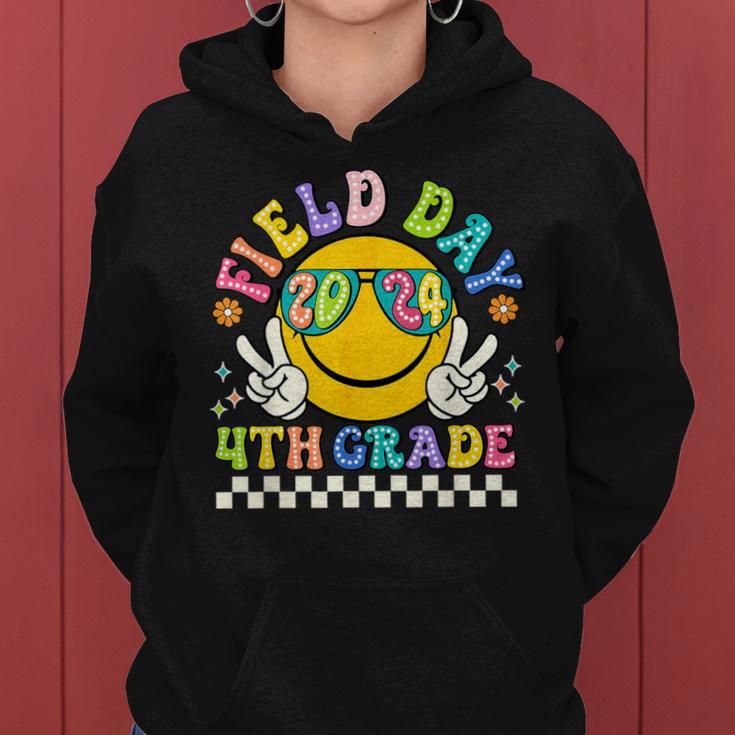 Field Day 2024 4Th Fourth Grade Field Trip Teacher Student Women Hoodie ...