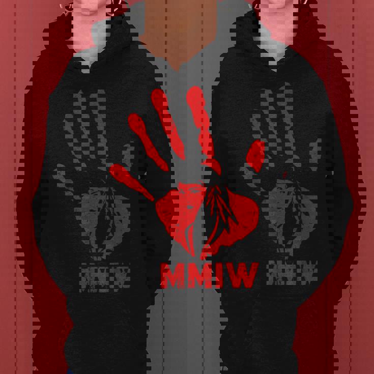 Mmiw Missing Murdered Indigenous Sisters Red Handprint Women Hoodie ...