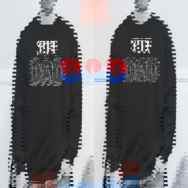 Spider Dad For Male Parents Spider Love Sweatshirt | Mazezy