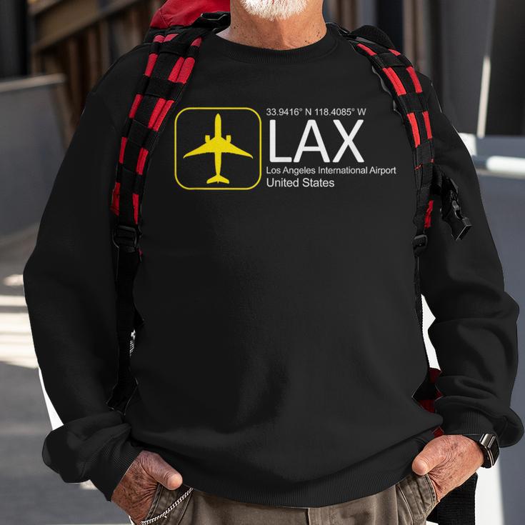Los Angeles Airport California Crew Lax Flight Crew Sweatshirt - Monsterry