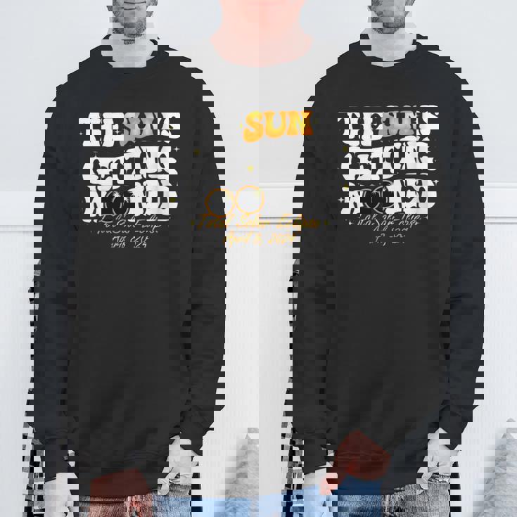 The Sun Is Getting Mooned Total Solar Eclipse Chase 2024 Sweatshirt ...
