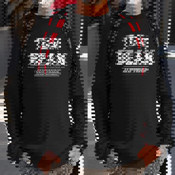 Team Bean Proud Family Surname Last Name Sweatshirt - Seseable