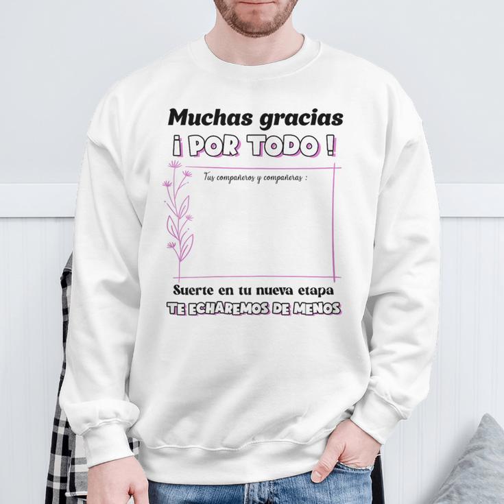 Despedida Compañera Trabajo Firmas Dedicatoria Camisa de entrenamiento ...