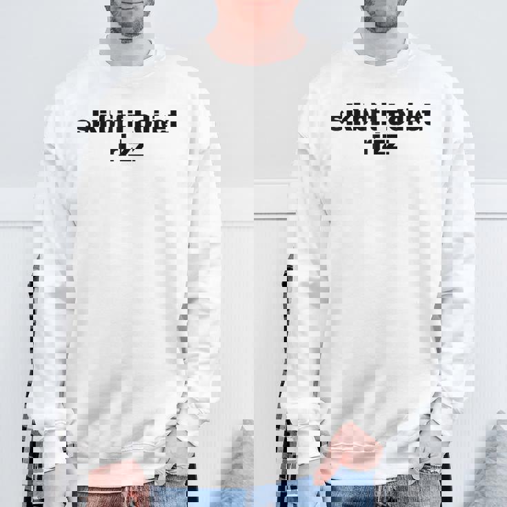 Skibiti Toilet Rizz Viral Influencer Brain Rot Slang Sweatshirt | Mazezy