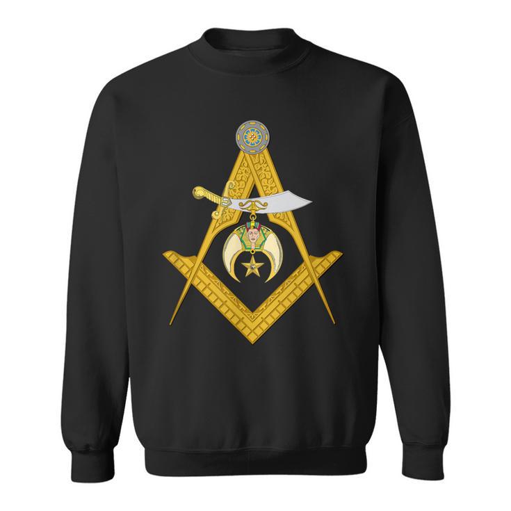 Masonic Square And Compasses Shriners Dad Father's Day Sweatshirt ...