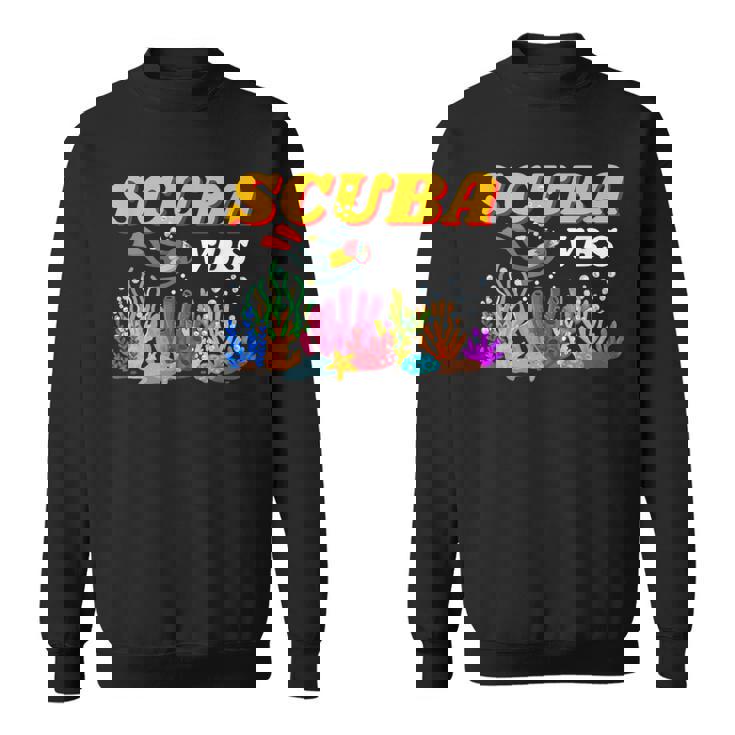 Scuba Vbs 2024 Vacation Bible School Deep Sea Diver Sweatshirt | Seseable UK