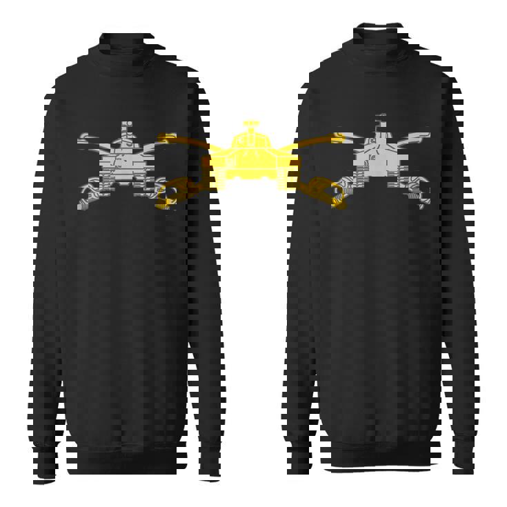 Us Army Armor Branch Insignia Military Tank Veteran Tanker Sweatshirt ...