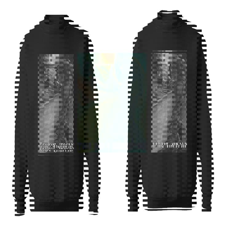 Werewolf Ripping Meme Alpha Wolf Werewolf Literally Me Hoodie - Seseable