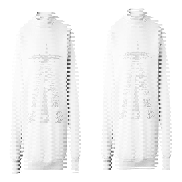 C-130 Hercules Pilot Phonetic Alphabet Runway Flying C130 Sweatshirt ...