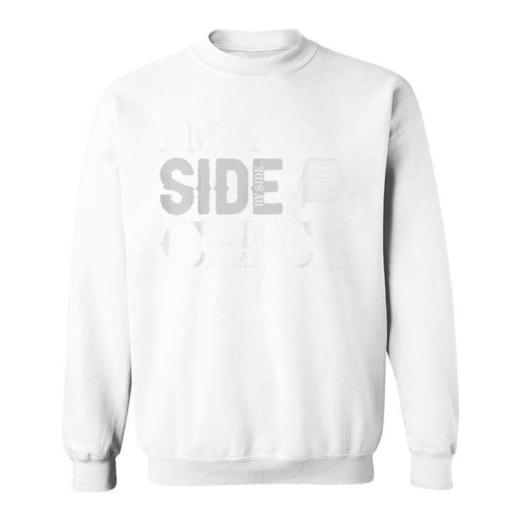 Sxs Utv Side Chick Wit & Charm Men's T-shirt Back Print | Mazezy