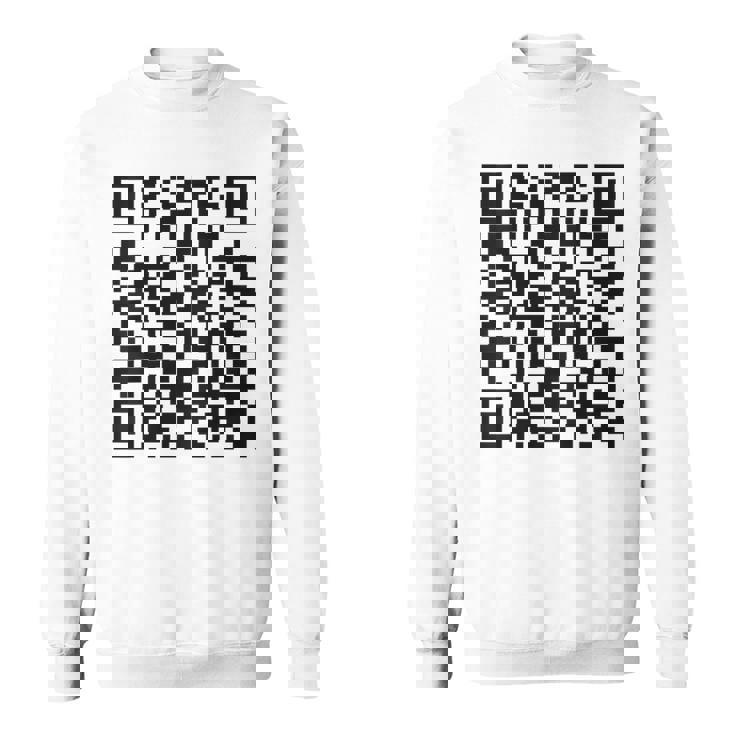 Unique Qr-Code With Humorous Hidden Message Men's T-shirt Back Print ...