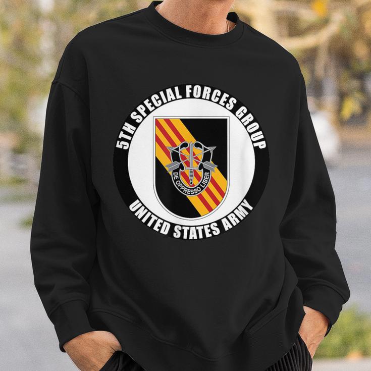 5Th Special Forces Group United States Army Veteran Military Sweatshirt ...