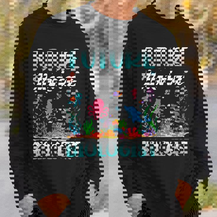 Future Marine Biologist Cute Costume Kid Child Adult Sweatshirt - Monsterry