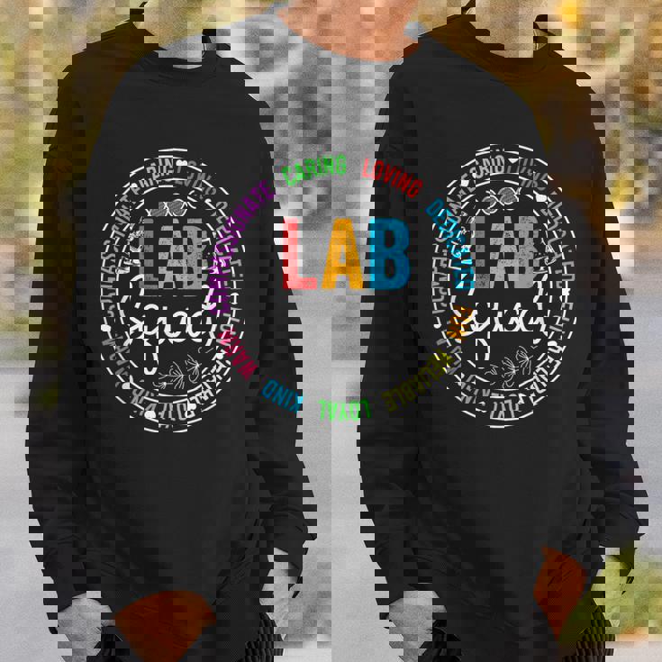 Lab Squad Lab Week 2024 Medical Laboratory Technician Sweatshirt | Mazezy