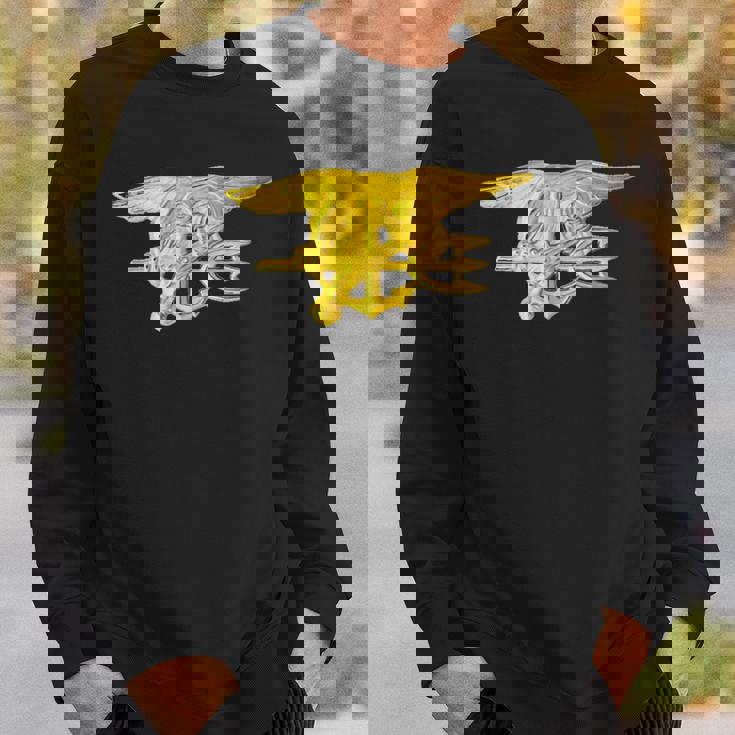 Special Warfare Navy Seal Trident Military Veteran Sweatshirt - Monsterry