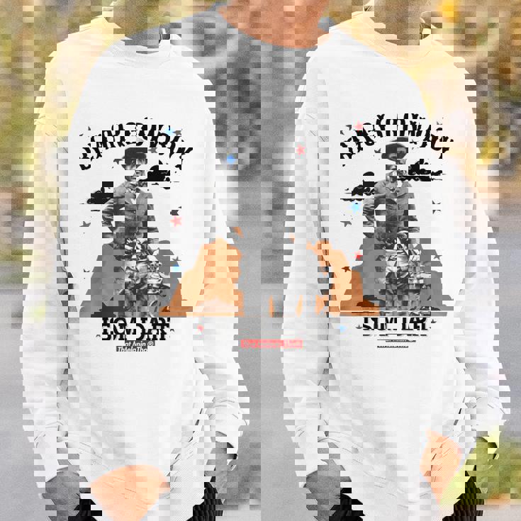 Black Cowboy Isom Dart African American Black Cowboy History Sweatshirt ...