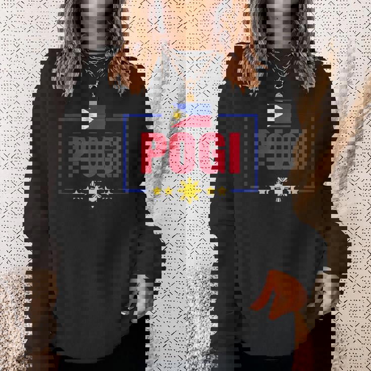 Pogi For Boys Filipino Philippines Pinoy Sweatshirt - Monsterry