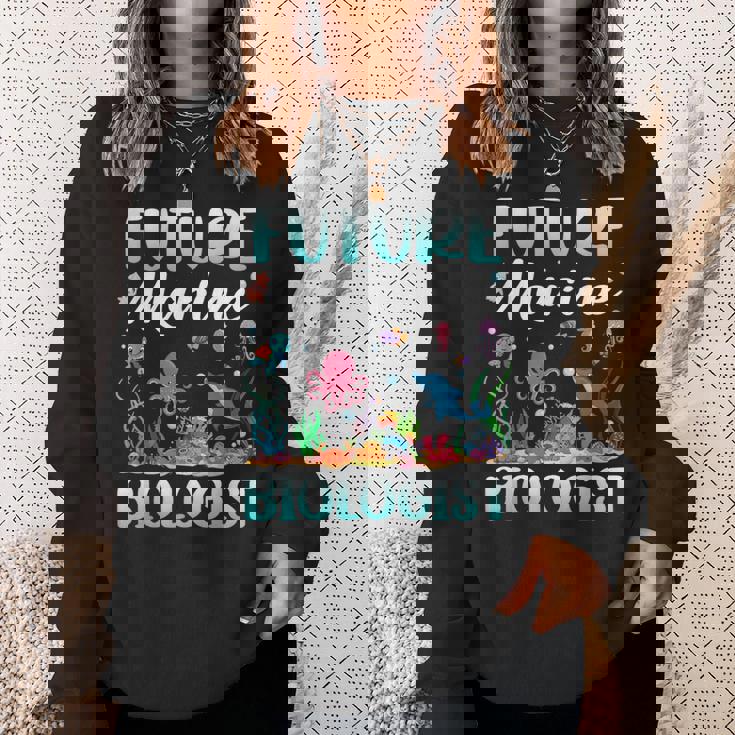 Future Marine Biologist Cute Costume Kid Child Adult Sweatshirt - Monsterry