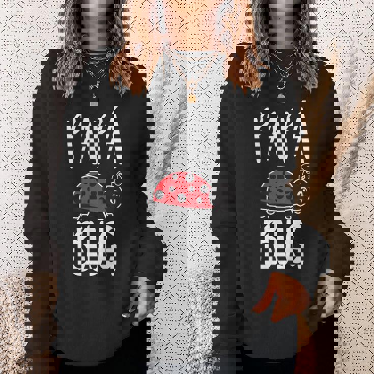 Papa Bug Spanish Dad Ladybug Sweatshirt - Monsterry