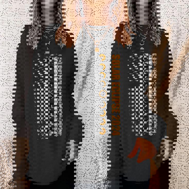 Phases Of The Solar Eclipse 2024 Total Solar Eclipse Sweatshirt - Seseable