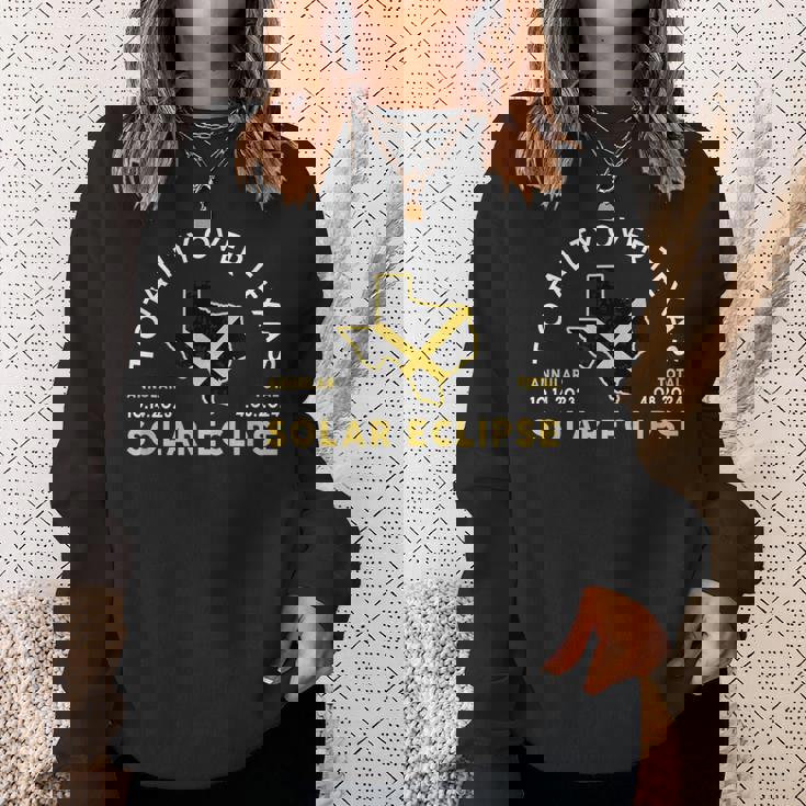 Texas Totality Annular Total Solar Eclipse 2023 2024 Sweatshirt | Mazezy