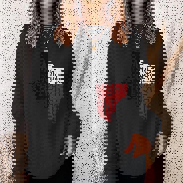 Usa Alright Texas Map Pride Sweatshirt - Monsterry