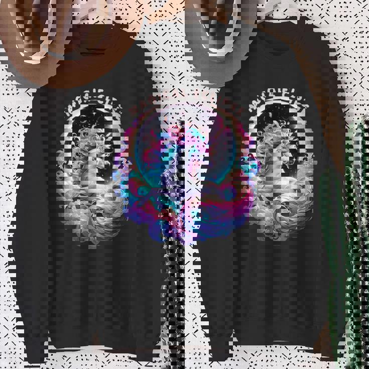 2024 Total Solar Eclipse Totality Unicorn Magical Eclipse Sweatshirt - Seseable