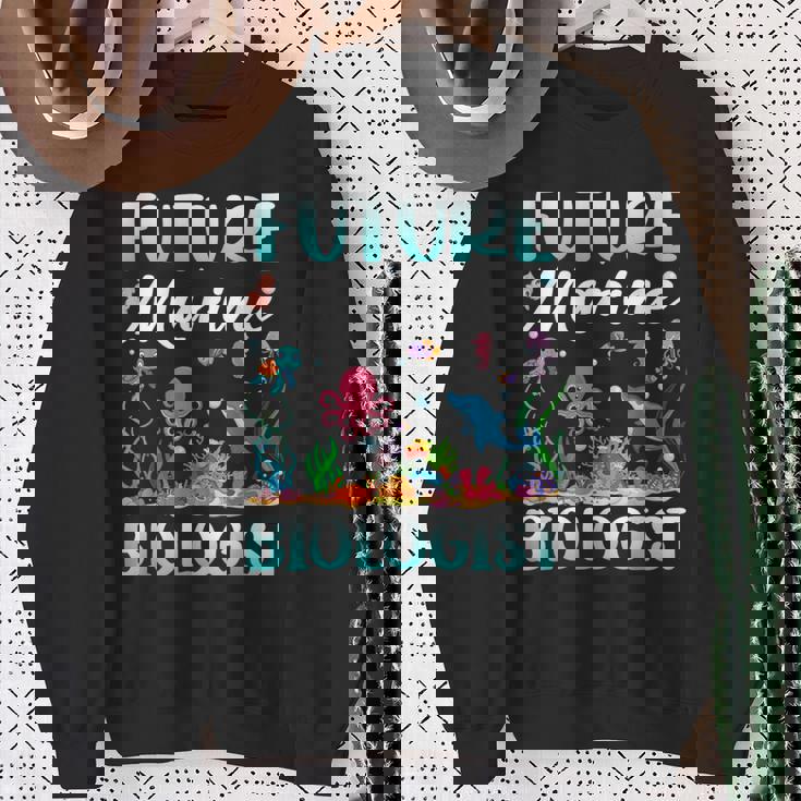 Future Marine Biologist Cute Costume Kid Child Adult Sweatshirt - Monsterry