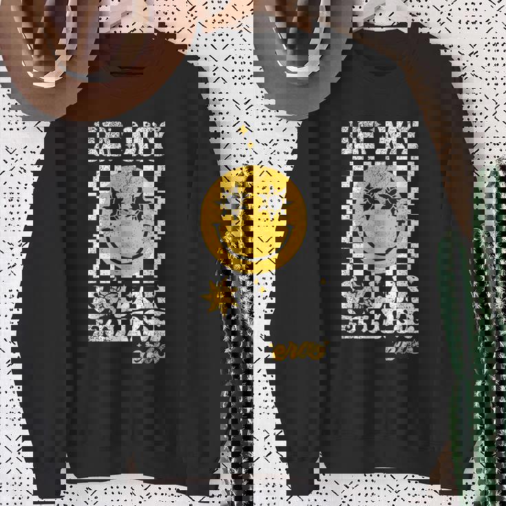 Groovy In My Solar Eclipse Era Retro Solar Eclipse 2024 Sweatshirt | Mazezy