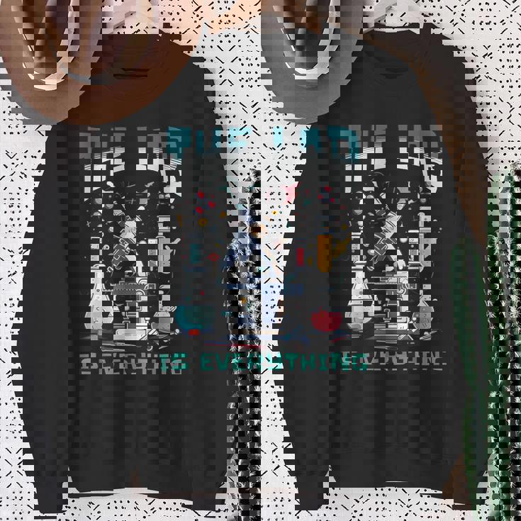 The Lab Is Everything Medical Lab Tech Lab Week 2024 Sweatshirt - Monsterry