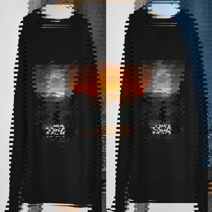 Total Solar Eclipse 2024 Spring 40824 America Totality Sweatshirt | Mazezy