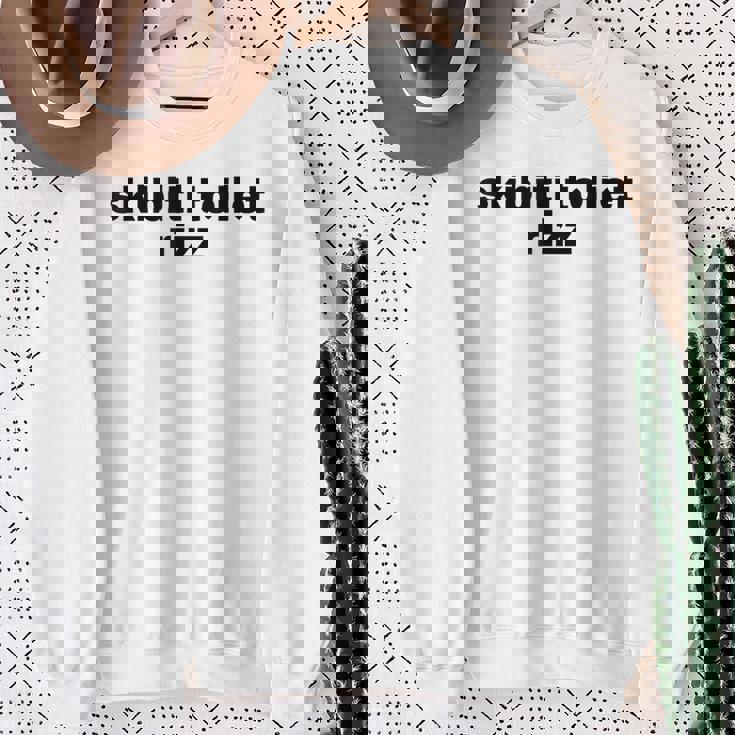 Skibiti Toilet Rizz Viral Influencer Brain Rot Slang Sweatshirt | Mazezy