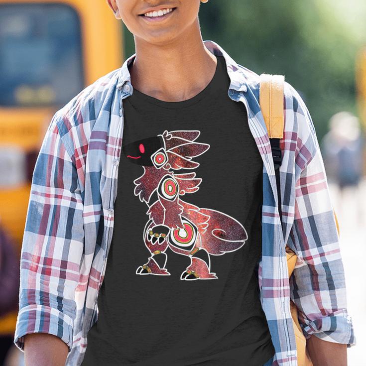 Protogen Furry Fursona Cosmic Rojo Estrellas Camiseta niño - Regaloses