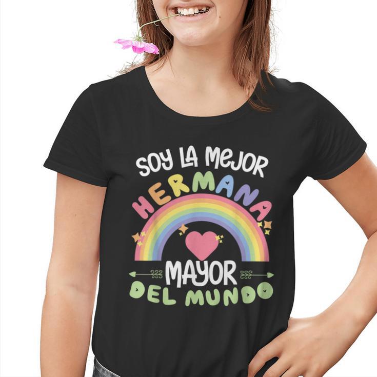 Hermana Soy La Mejor Hermana Mayor Del Mundo Camiseta niño - Regaloses