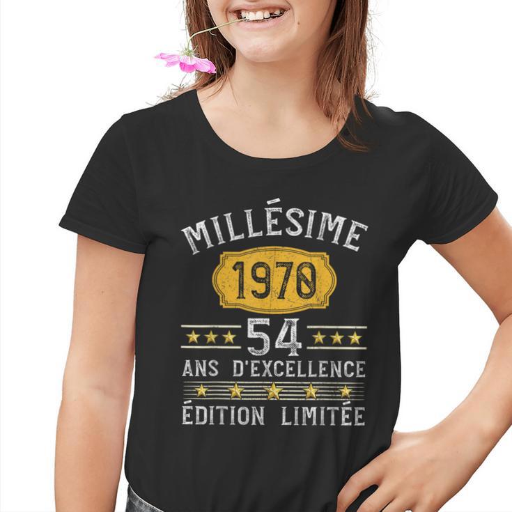 Millésime 1970 Cadeau 54 Ans Homme Anniversaire Humour Youth T-shirt ...