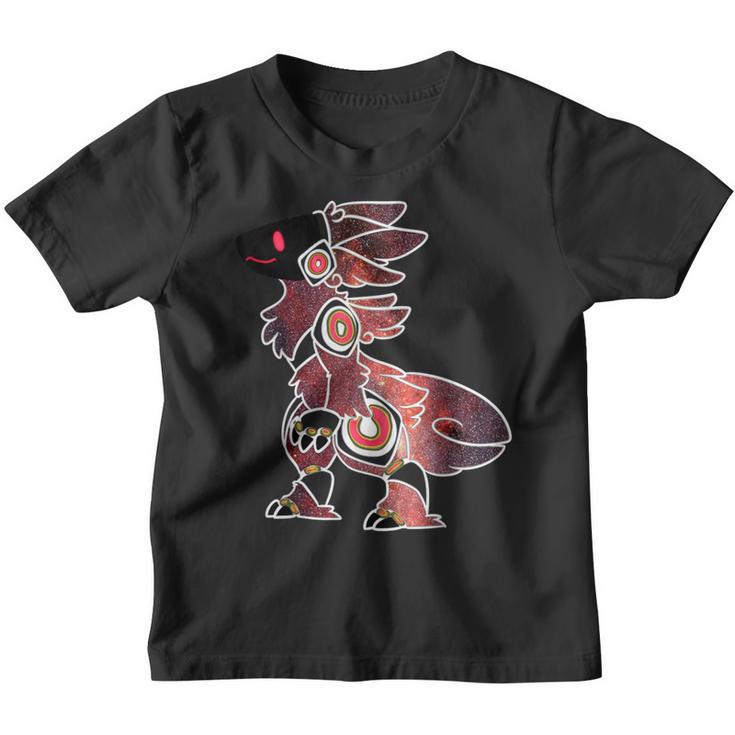 Protogen Furry Fursona Cosmic Rojo Estrellas Camiseta niño - Regaloses