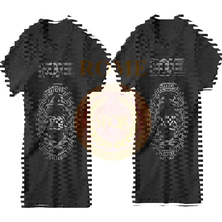 Roma Spqr Símbolo Del Imperio Romano Camiseta niño - Regaloses